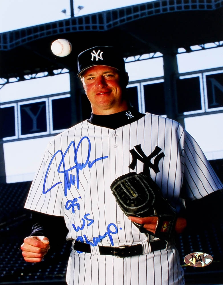 Jeff Juden Signed Yankees 8x10 Photo Inscribed "99 W.S. Champ" (MAB Hologram) | Pristine Auction