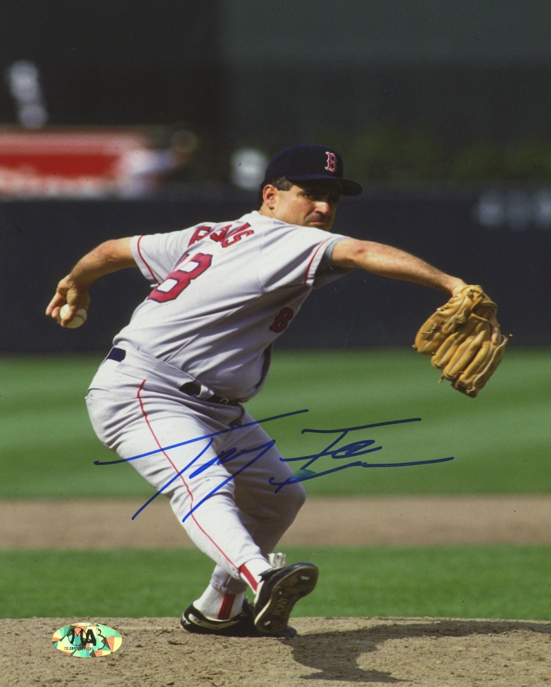 Tony Fossas Signed Red Sox 8x10 Photo (MAB Hologram) | Pristine Auction
