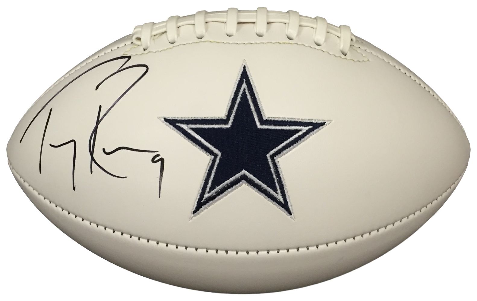 Tony Romo Signed Cowboys Logo Football (JSA COA) | Pristine Auction