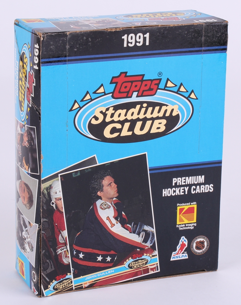Football Cards 1991 Topps Stadium Club Football Unopened Wax Packs ...