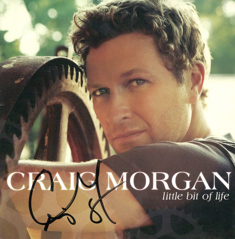 Craig Morgan Signed "Little Bit Of Life" CD Insert (JSA) | Pristine Auction