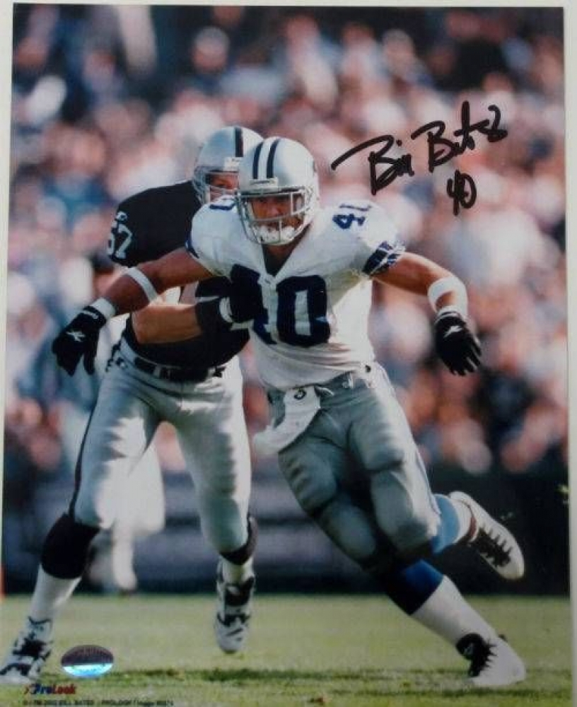 Bill Bates Signed Cowboys 8x10 Photo (SI COA) | Pristine Auction