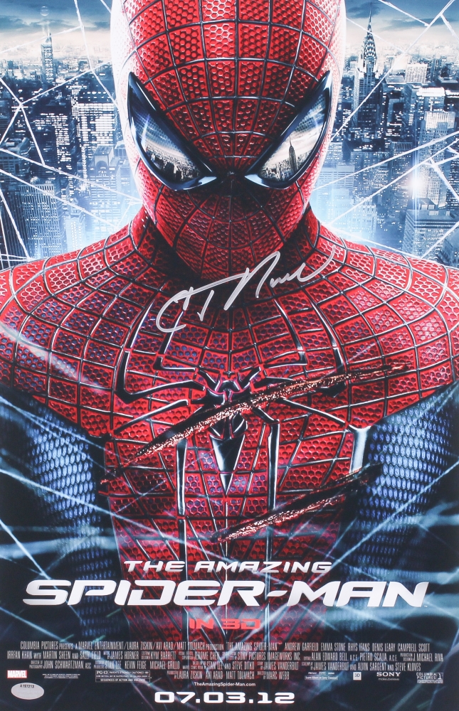 C. Thomas Howell Signed "The Amazing Spider-Man" 11x17 Poster (Schwartz ...