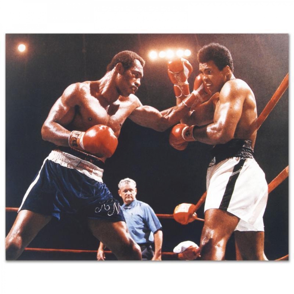 Muhammad Ali & Ken Norton Licensed 16x20 Photo (PA) | Pristine Auction