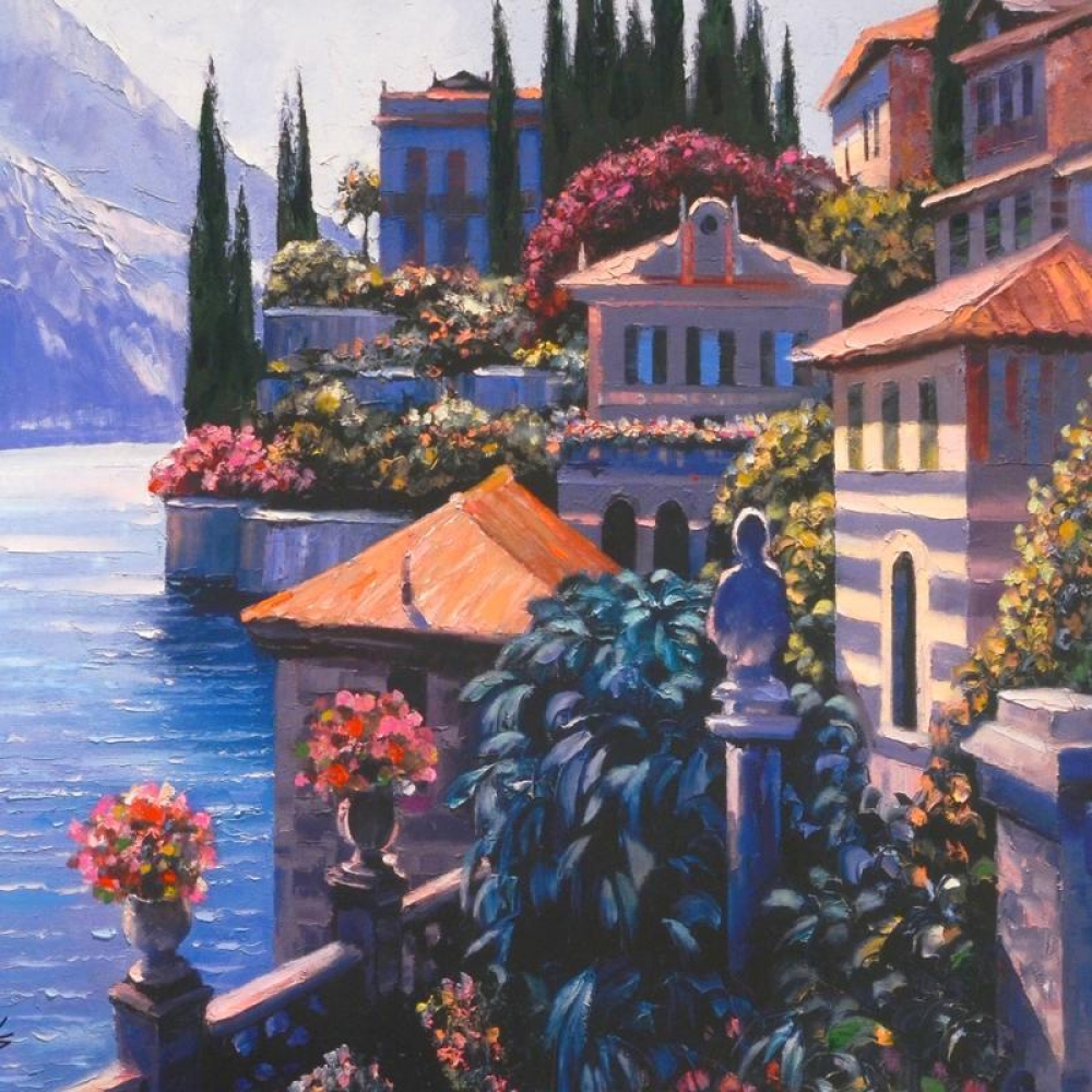 Howard Behrens Signed "Magic of the Med II" Limited Edition 30x30 Hand ...