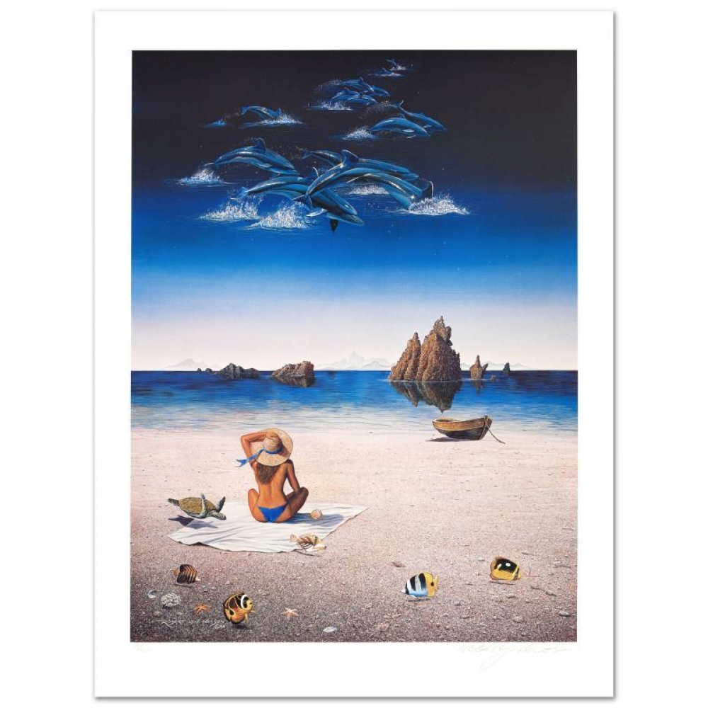 Robert Lyn Nelson Signed "Summer Illusions" Limited Edition 26x35 Mixed ...