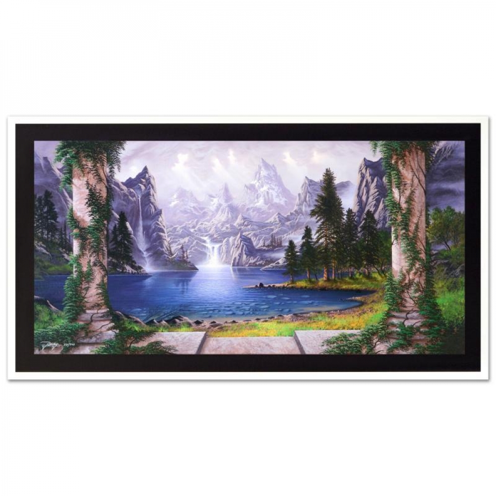 Jon Rattenbury Signed "View From the Temple" Limited Edition 20x40 ...