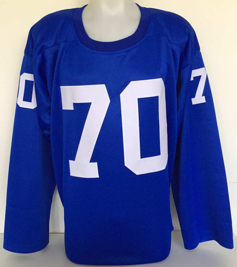 Sam Huff Signed Giants Jersey Inscribed "HOF 1982" (JSA COA) | Pristine ...