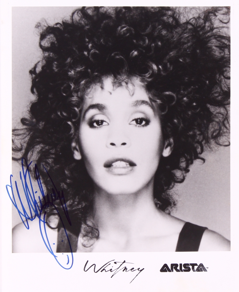 Whitney Houston Signed 8x10 Photo (JSA LOA) | Pristine Auction