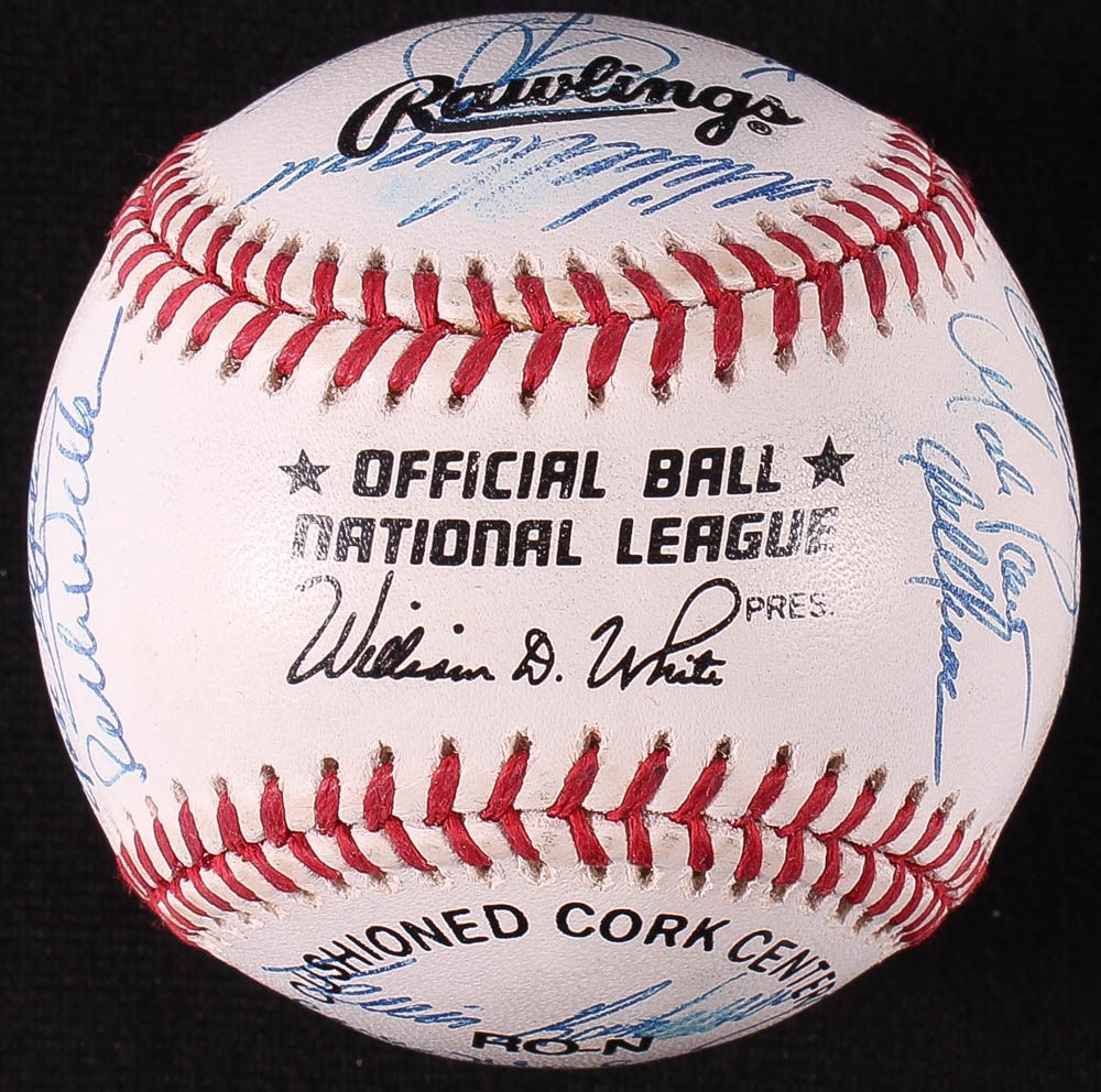 1994 Chicago Cubs Team-Signed ONL Baseball with (21) Signatures ...