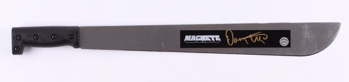 Danny Trejo Signed "Machete" Steel Prop Replica Machete (Legends ...
