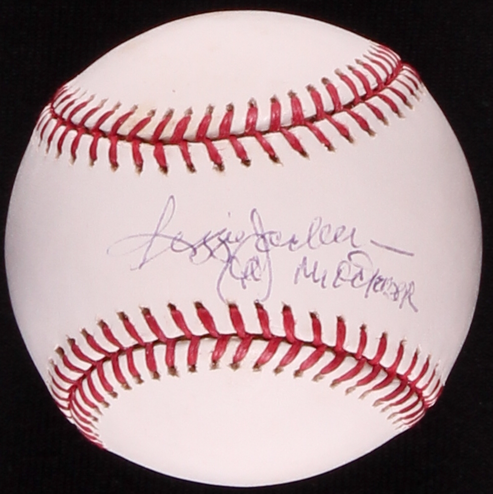 Reggie Jackson Signed OML Baseball Inscribed "Mr. October" (Steiner COA ...
