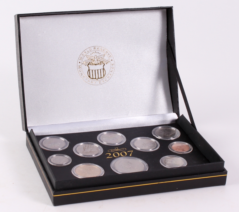 2007 Denver Mint Never-Circulated Coin Set of (10) coins with Display ...