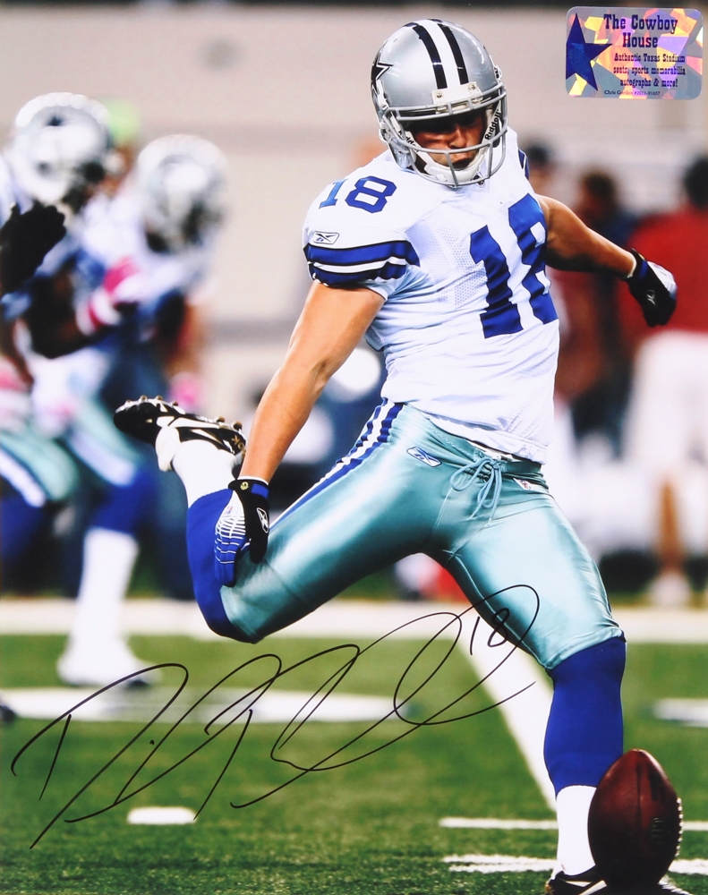 David Buehler Signed Cowboys 8x10 Photo (The Cowboy House Hologram ...