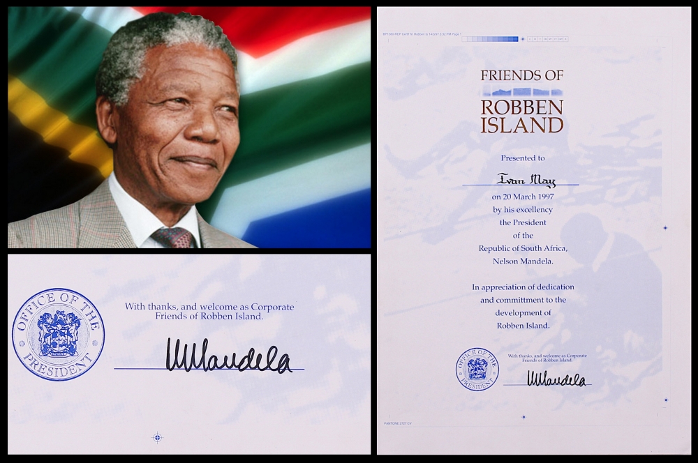 Nelson Mandela Signed Original 11x14 Document (PSA LOA) | Pristine Auction