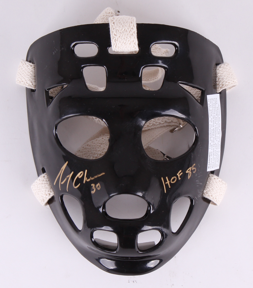 Lot of (3) Gary Cheevers Signed Items Including (1) Throwback Mini ...