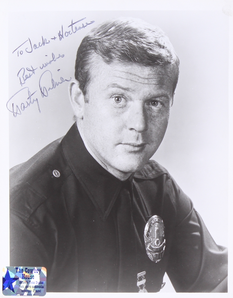 Martin Milner Signed 8x10 Photo Inscribed "Best Wishes" (The Cowboy ...