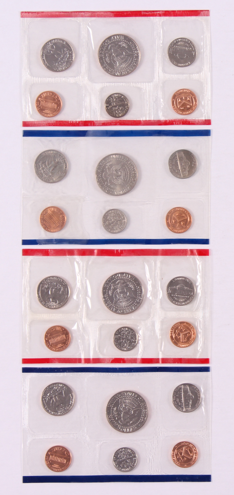Lot of (2) 1989 Uncirculated United States Philadelphia & Denver Mint ...