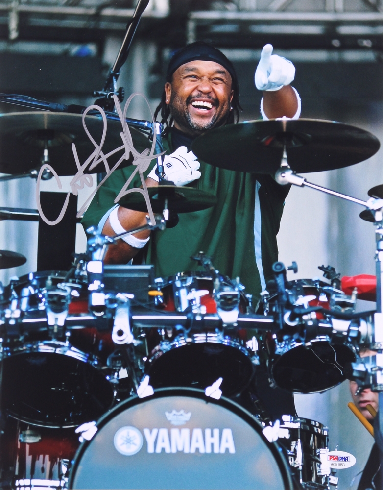 Carter Beauford Signed 11x14 Photo (PSA COA) | Pristine Auction
