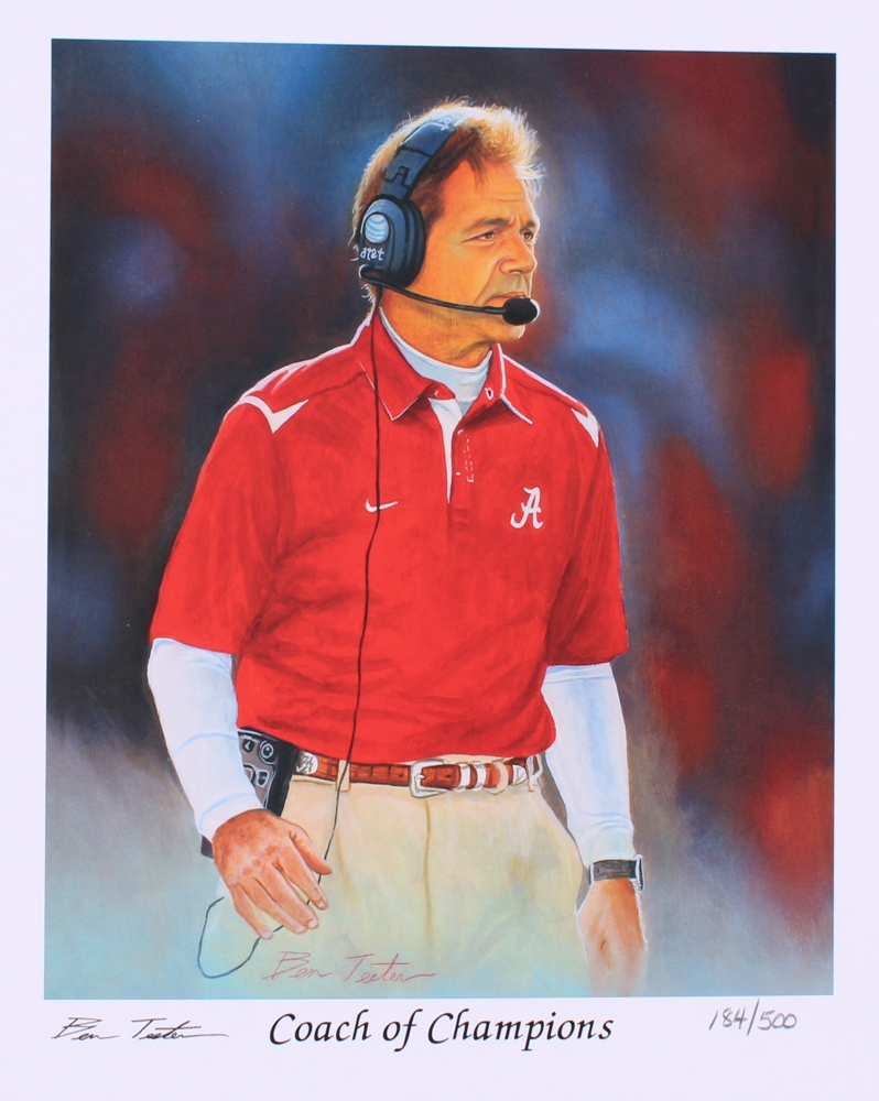 Ben Teeter LE "Coach of Champions" 8x10 Print | Pristine Auction
