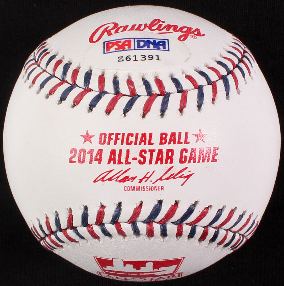 Adam Wainwright Signed 2014 All-Star Game Logo Baseball (PSA COA ...