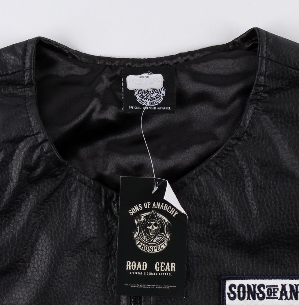 Tommy Flanagan & Ryan Hurst Signed "Sons of Anarchy" Vest Inscribed ...