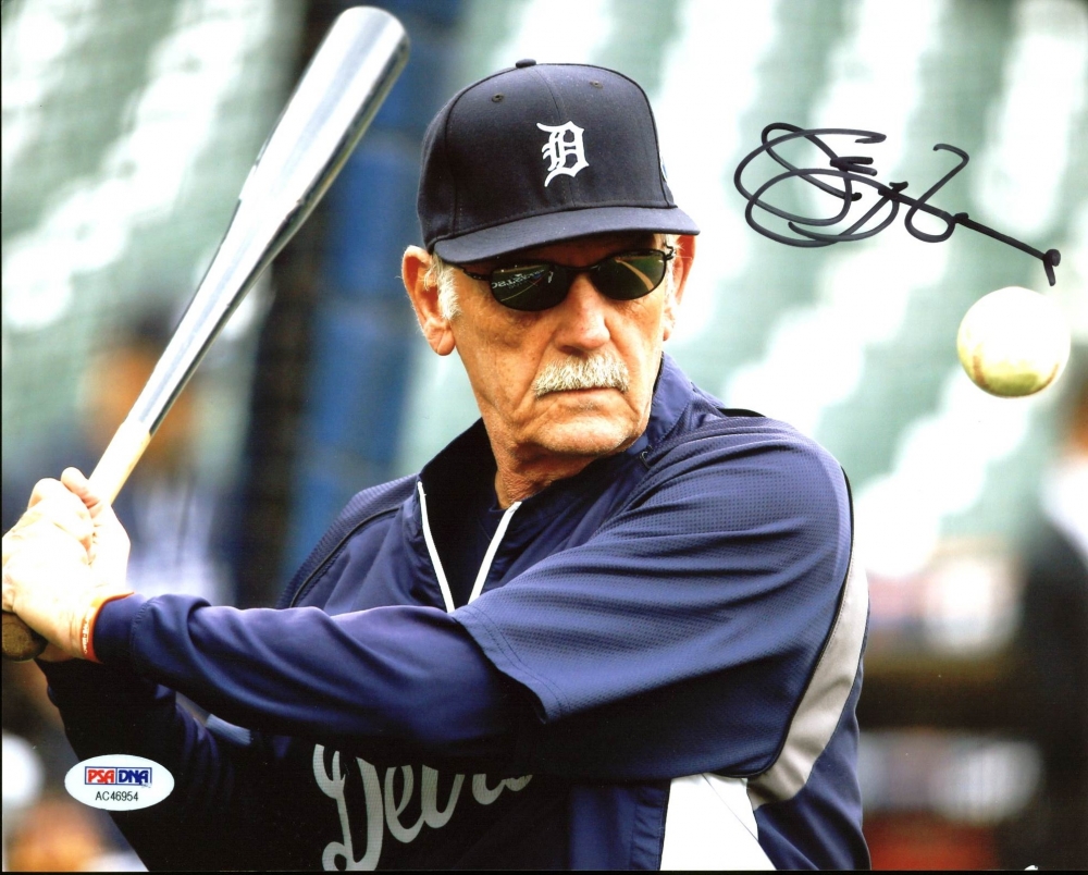 Jim Leyland Signed Tigers 8x10 Photo (PSA COA) | Pristine Auction
