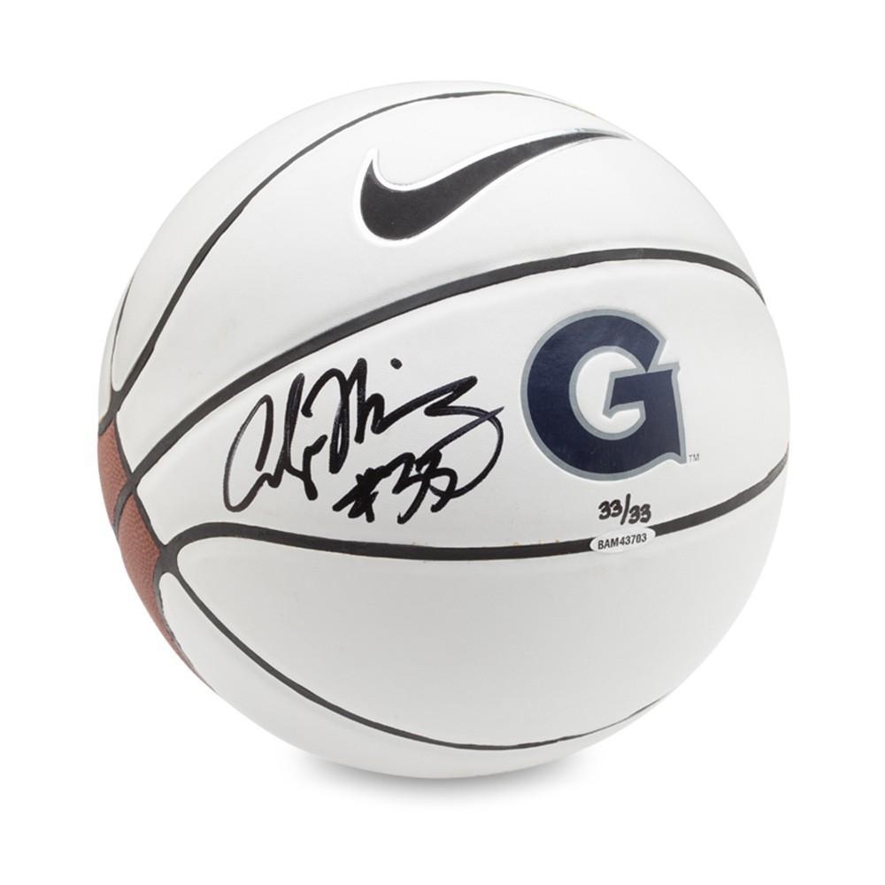Alonzo Mourning Signed Nike Georgetown Basketball LE 33 (UDA COA ...