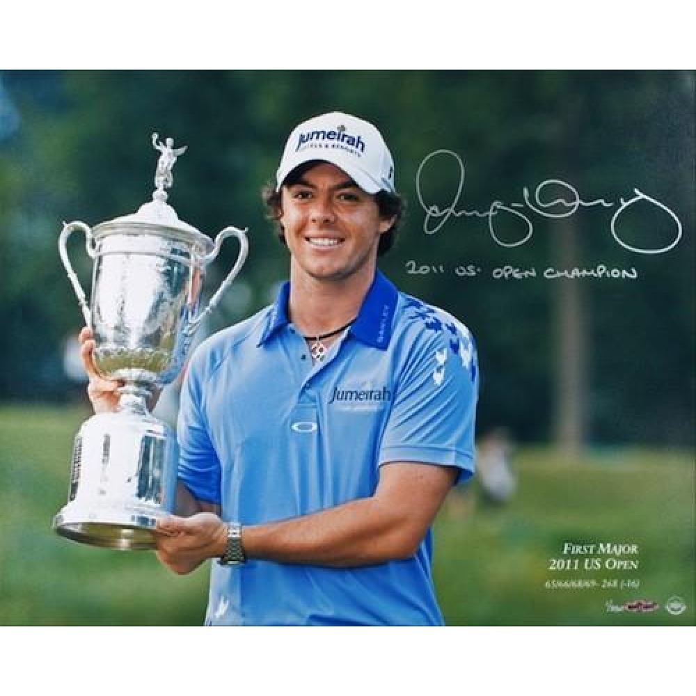 Rory McIlroy Signed "1st Major Victory" 16x20 Photo (UDA COA ...