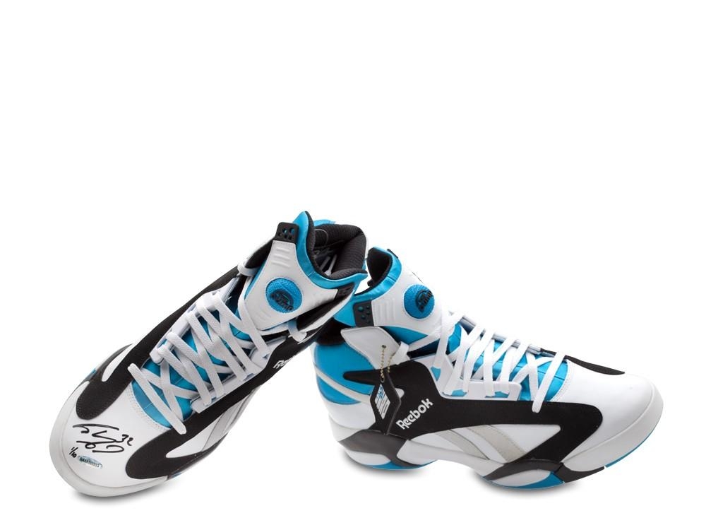 Shaquille O'Neal Signed Reebok Shaq Attaq Shoe (UDA COA) | Pristine Auction