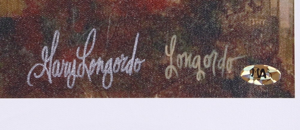 Yankees Stadium 21x26 Lithograph Signed by (30) with Ron Blomberg, Todd ...