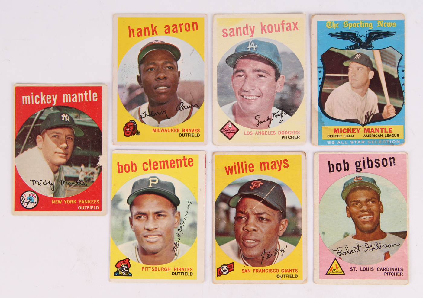 1959 Topps Baseball Complete Set of (572) Baseball Cards with #564 ...