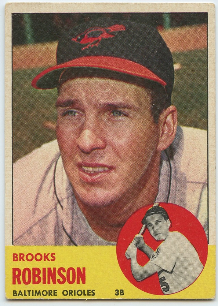 1963 Topps #345 Brooks Robinson | Pristine Auction