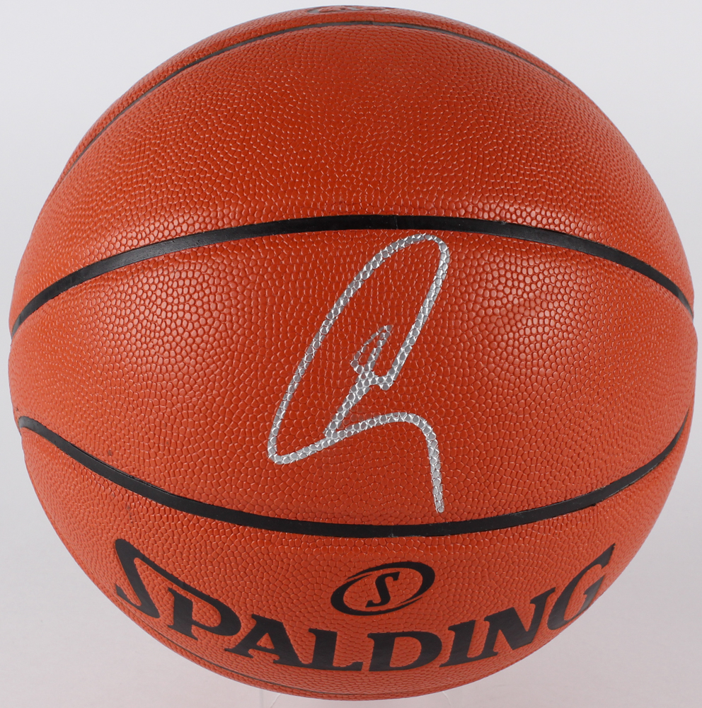 Stephen Curry Signed NBA Game Ball Series Basketball (JSA) | Pristine ...