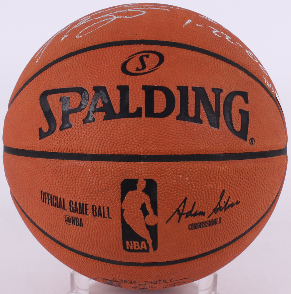 Kobe Bryant Signed LE NBA Official Game Ball Inscribed "81 Pts. 11/22 ...