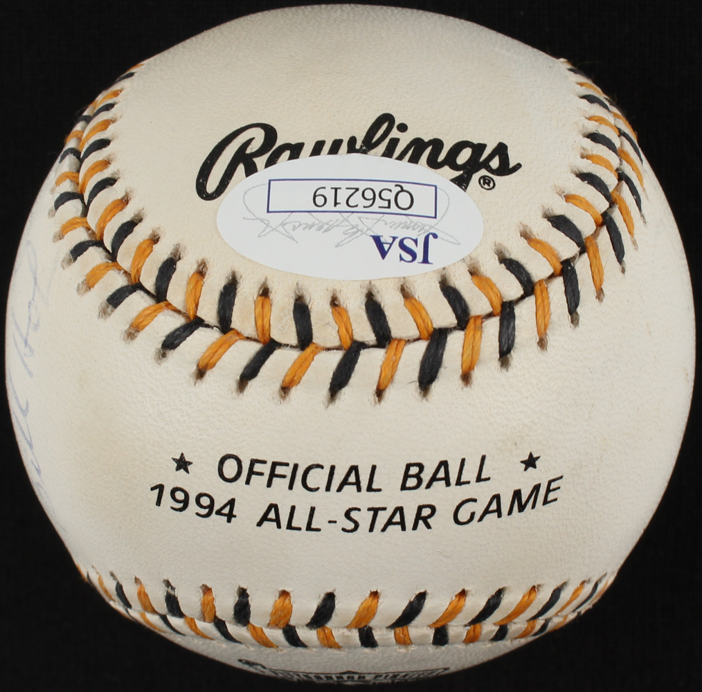Major League Umpires Signed 1994 All-Star Game Baseball with (6 ...
