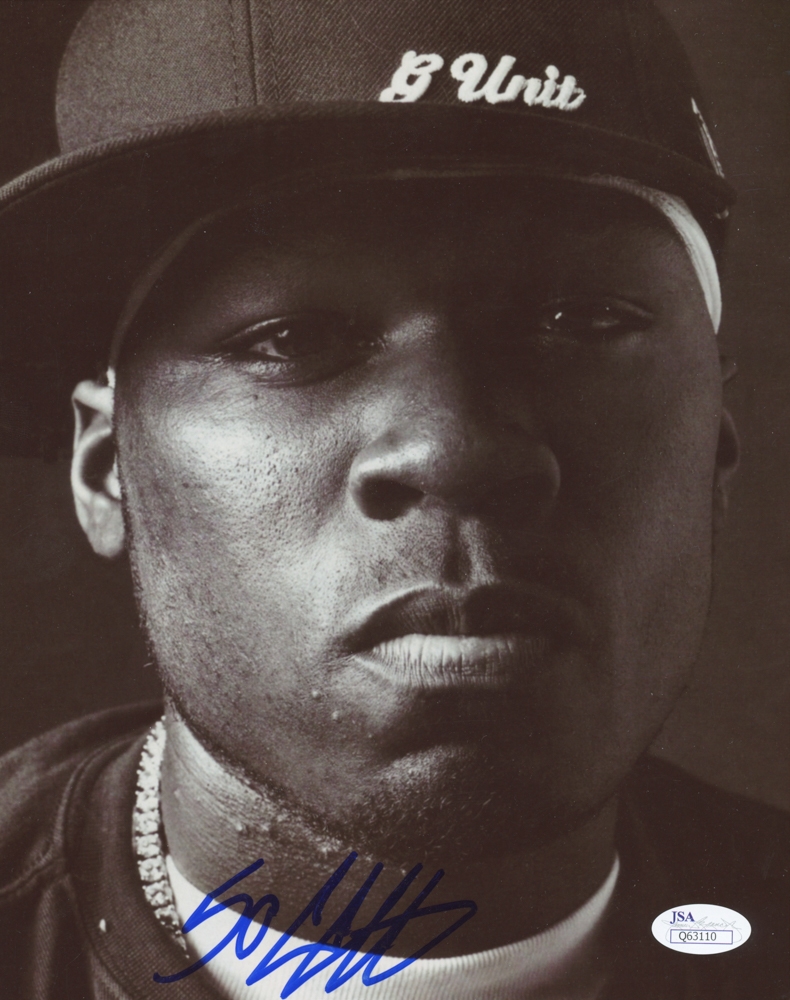 50 Cent Signed 8x10 Photo (JSA COA) | Pristine Auction