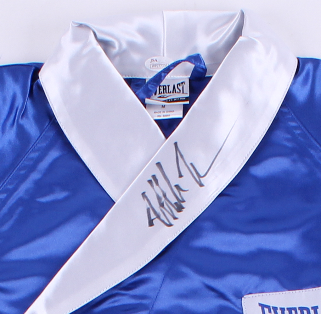 Mike Tyson Signed Full-Size Everlast Boxing Robe (JSA COA) | Pristine ...