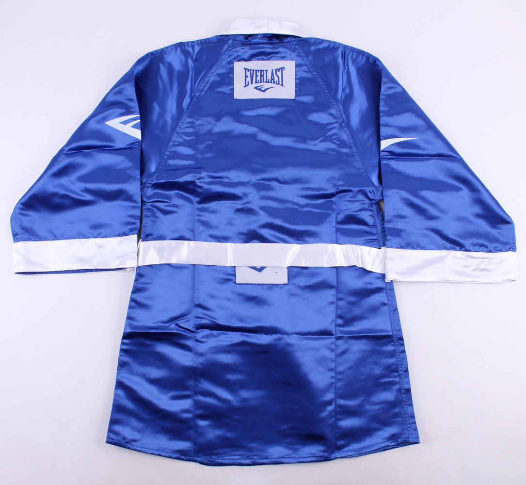 Mike Tyson Signed Full-Size Everlast Boxing Robe (JSA COA) | Pristine ...