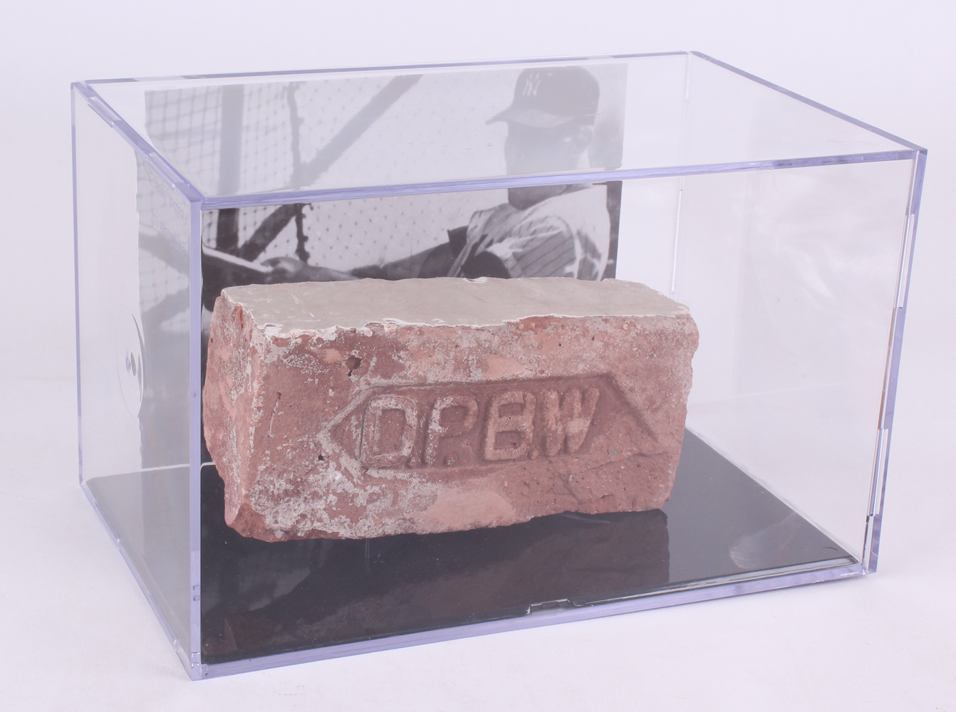 Authentic DPBW Brick from Yankee Stadium with Display Case (Steiner COA ...