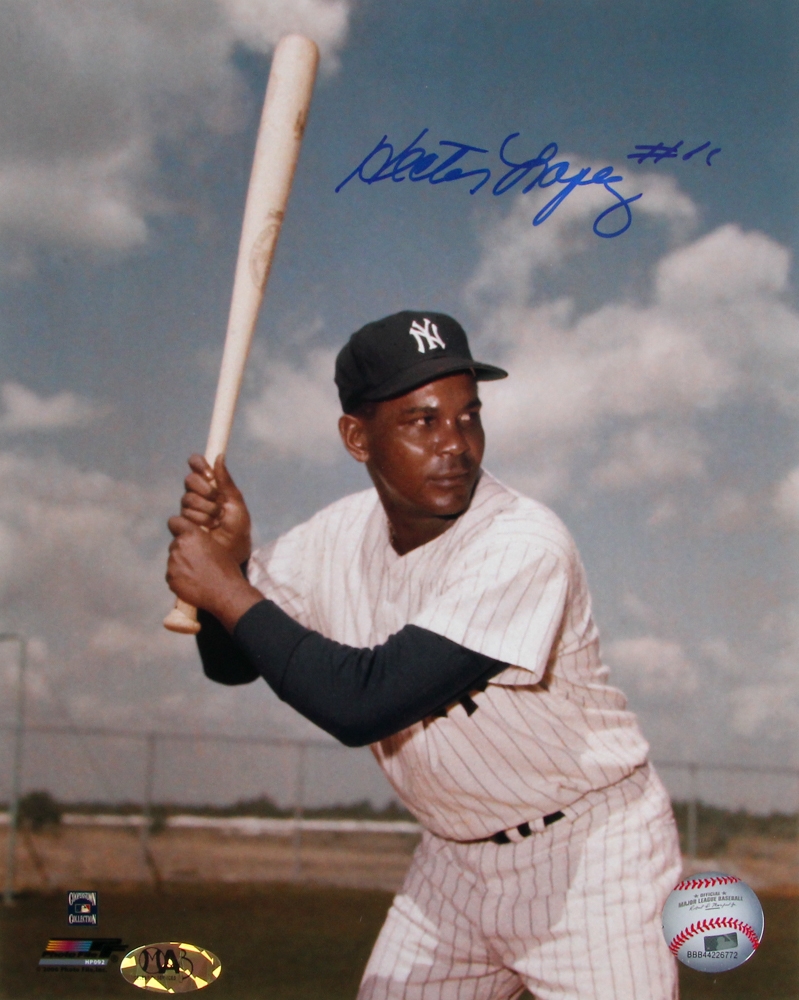 Hector Lopez Signed Yankees 8x10 Photo (MAB Hologram) | Pristine Auction