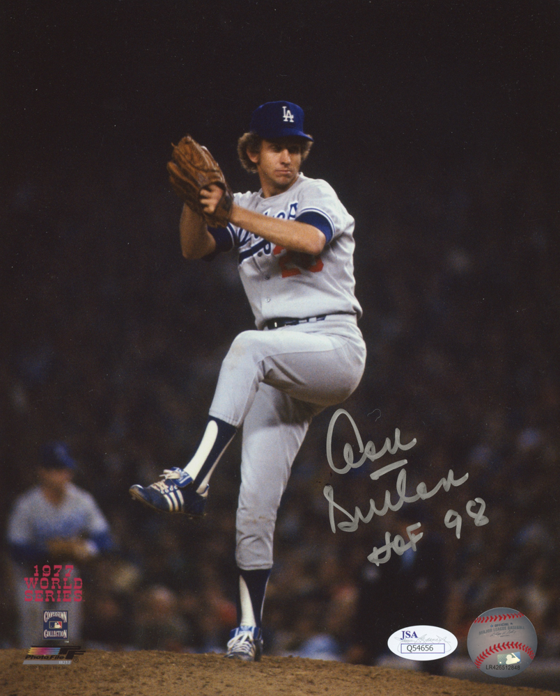 Don Sutton Signed Dodgers 8x10 Photo Inscribed "HOF 98" (JSA COA ...