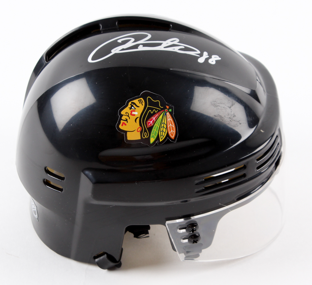 Patrick Kane Signed Blackhawks Mini Helmet (JSA COA) | Pristine Auction