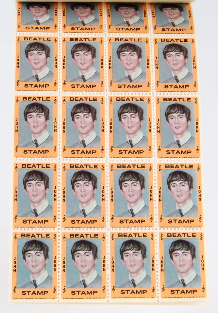 1964 Hallmark Beatles (100) Stamps Set with Original Packaging ...
