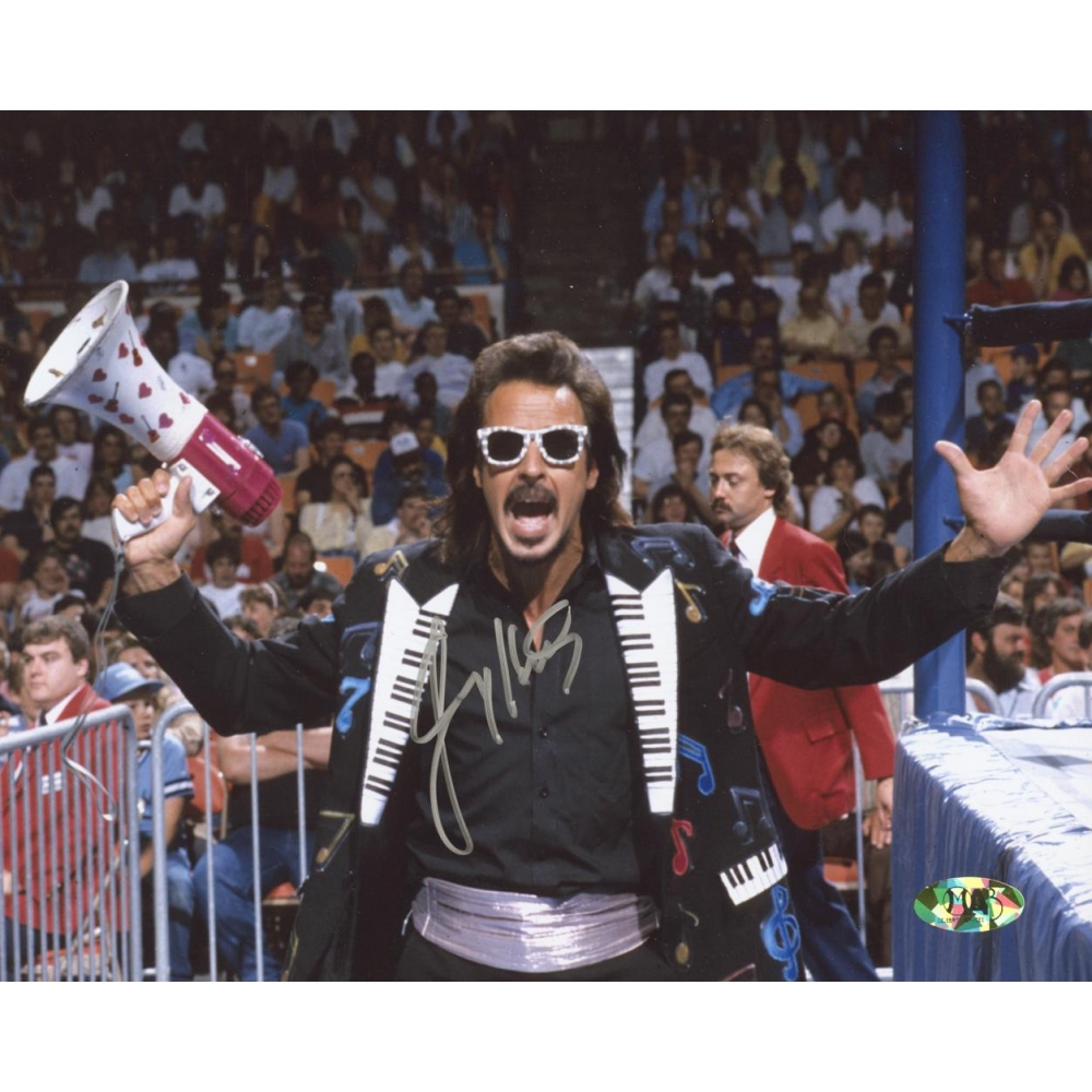 Jimmy Hart Signed 8x10 Photo (MAB Hologram) | Pristine Auction