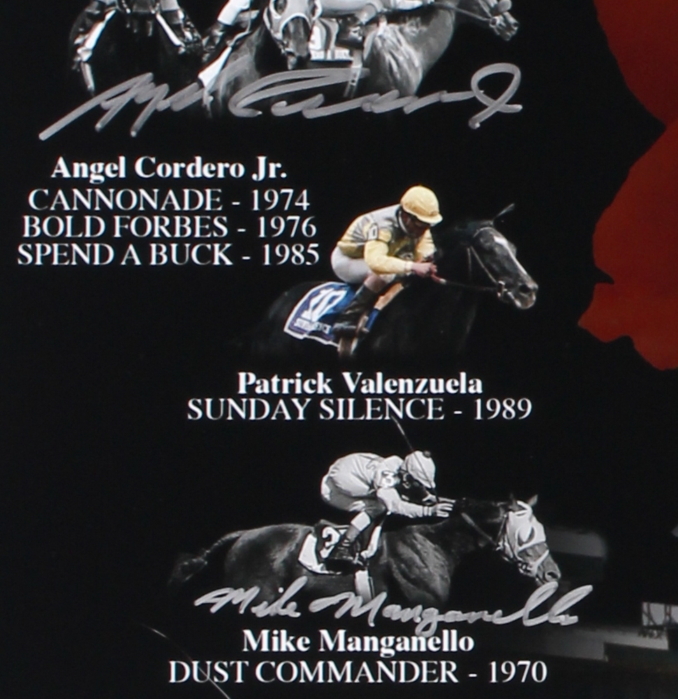 Kentucky Derby Champions 16x20 Photo Signed by (9) with Ron Turcotte ...