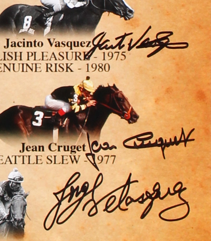 Kentucky Derby Champions 16x20 Photo Signed by (8) with Pat Day, Jean ...