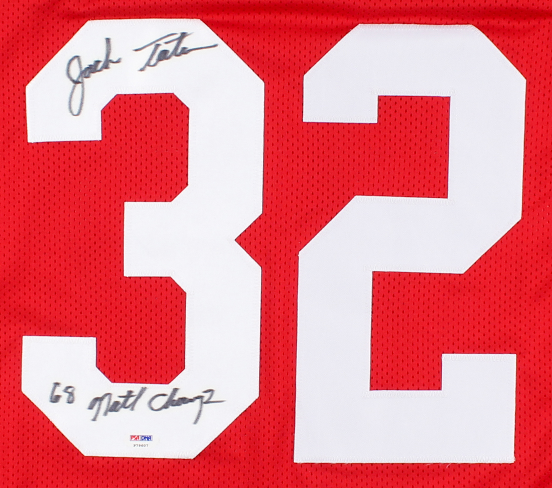 Jack Tatum Signed Ohio State Buckeyes Jersey Inscribed "68 Natl Champs ...