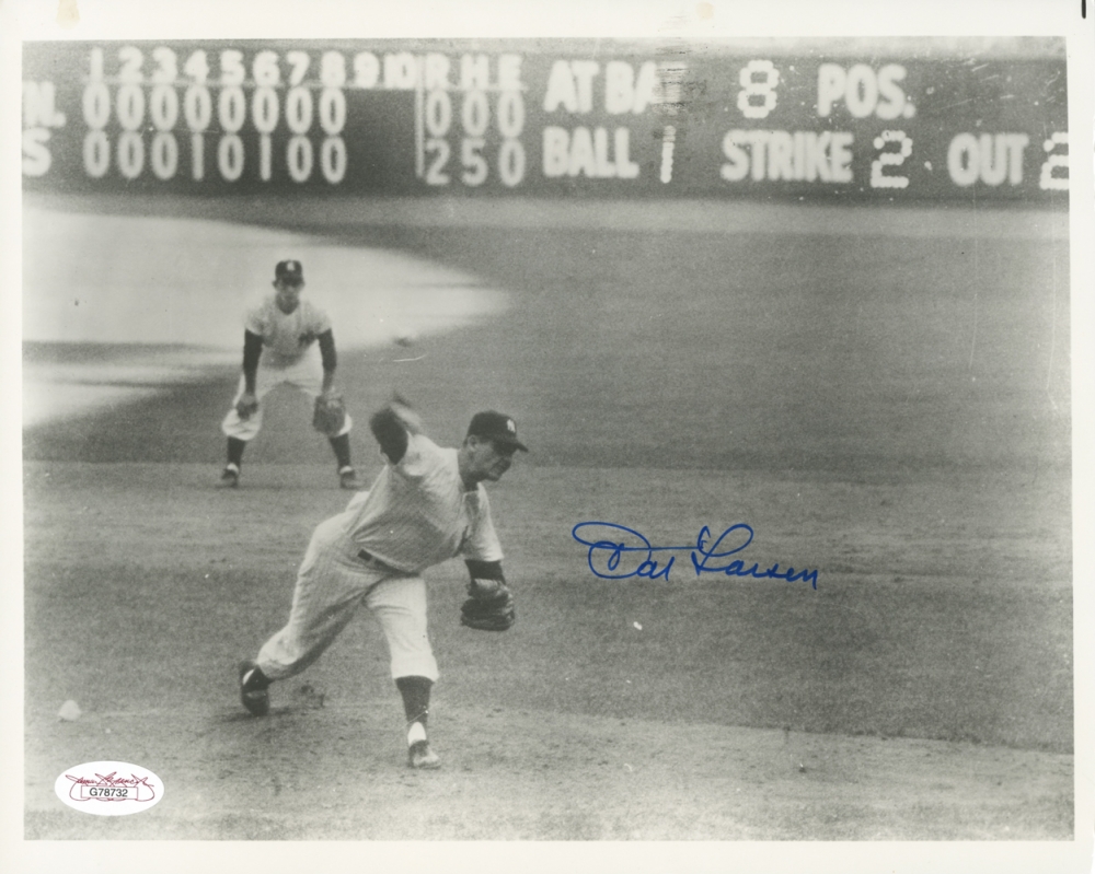 Don Larsen Signed Yankees 8x10 Photo (JSA COA) | Pristine Auction