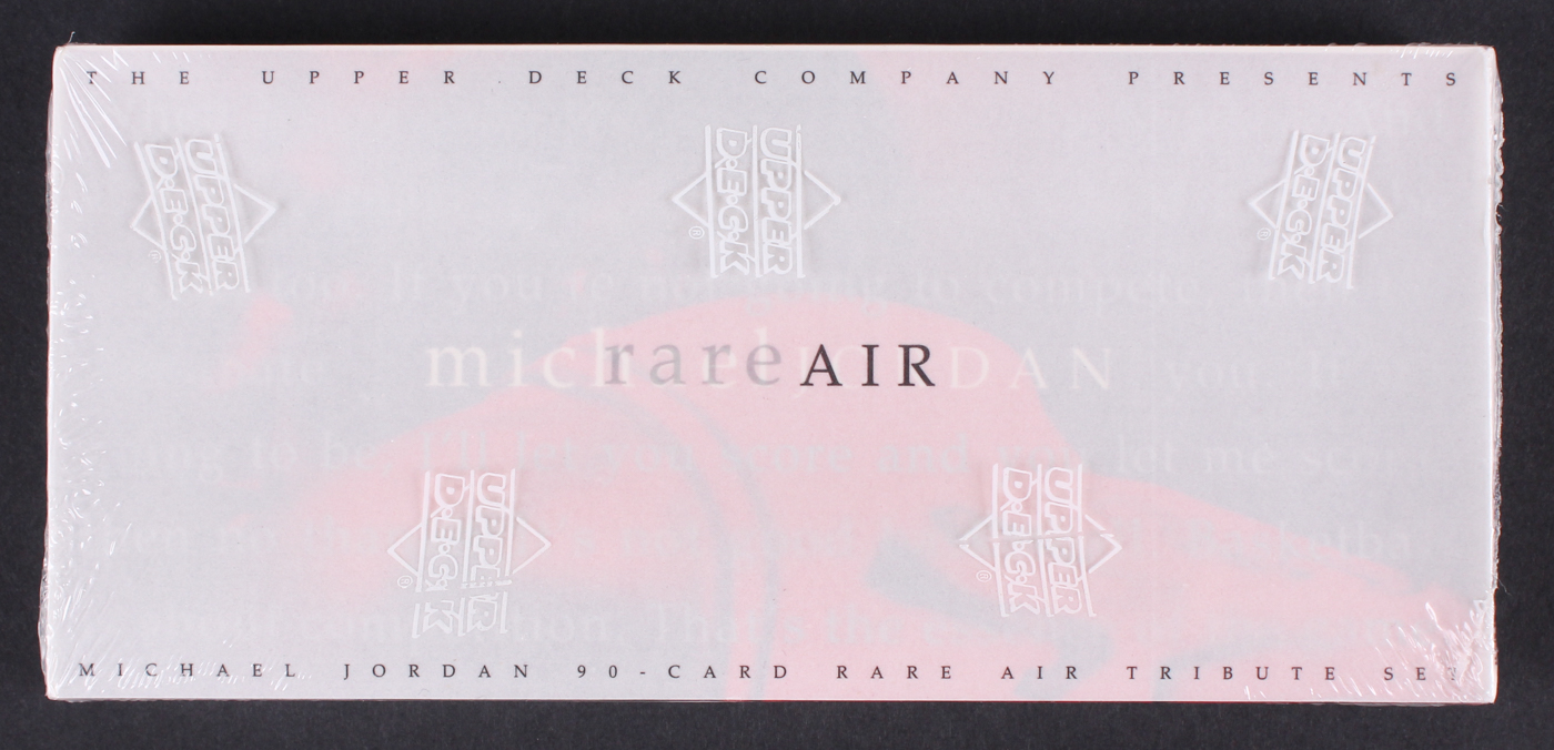 Factory Sealed Michael Jordan 1994 Upper Deck Rare Air Tribute Set of ...